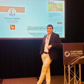 University of Phoenix Vice President of Analytics, Avinash Tripathi, Delivers Keynote at ...